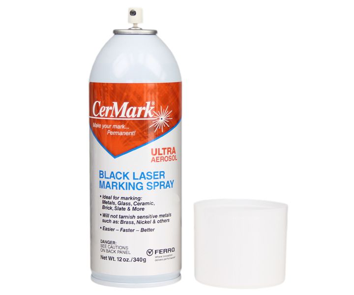 CerMark ULTRA Spray Can, 340g | 6150212 | Laser Marking | Dyes