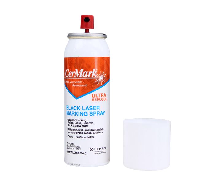 CerMark ULTRA Aerosol Spray, 56g | 6150202 | Laser Marking | Dyes